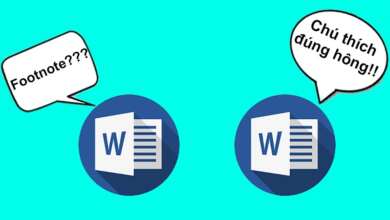 Cách tạo Footnote trong Word - Chú thích trong văn bản 2022