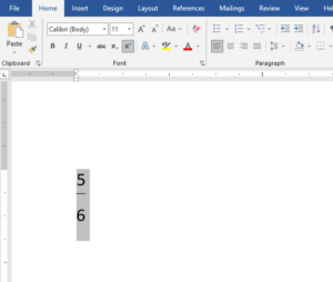 5 cách viết phân số trong Word nhanh chóng và đơn giản nhất