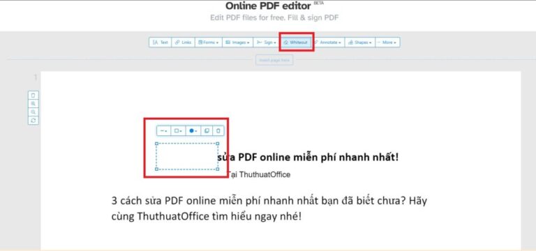 Top 3 cách sửa file PDF online miễn phí nhanh và đơn giản