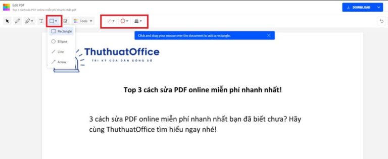 Top 3 cách sửa file PDF online miễn phí nhanh và đơn giản