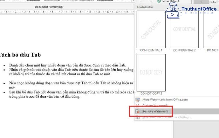 Tuyệt chiêu chèn watermark trong Word với 3 dạng phổ biến