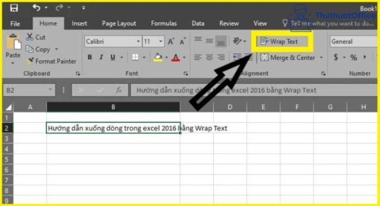 Hướng dẫn 5 cách xuống dòng trong Excel Mac cực đơn giản
