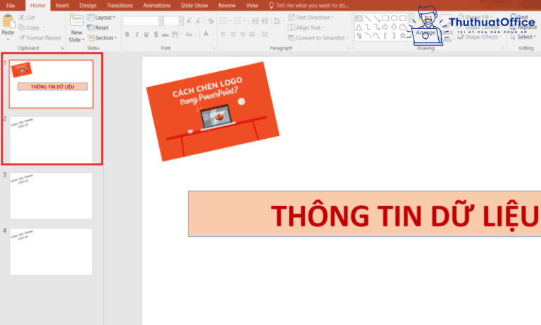 Cách chèn logo vào PowerPoint tránh bị ăn cắp slide (2022)